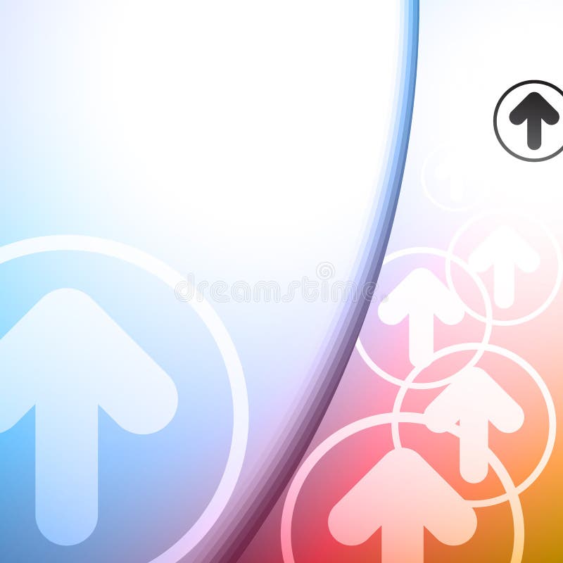 Arrows Template stock vector. Illustration of graphic - 23963156