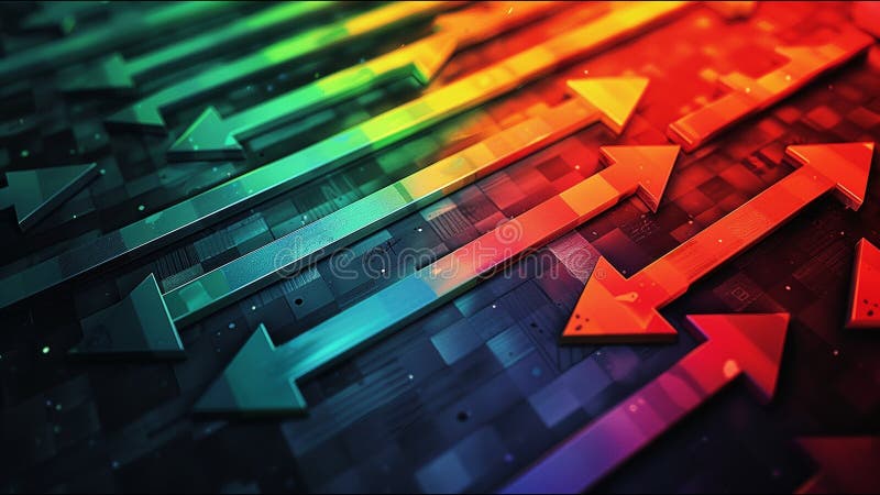 Arrows Texture Pattern Background Striking Bold Stone Palette Stock ...