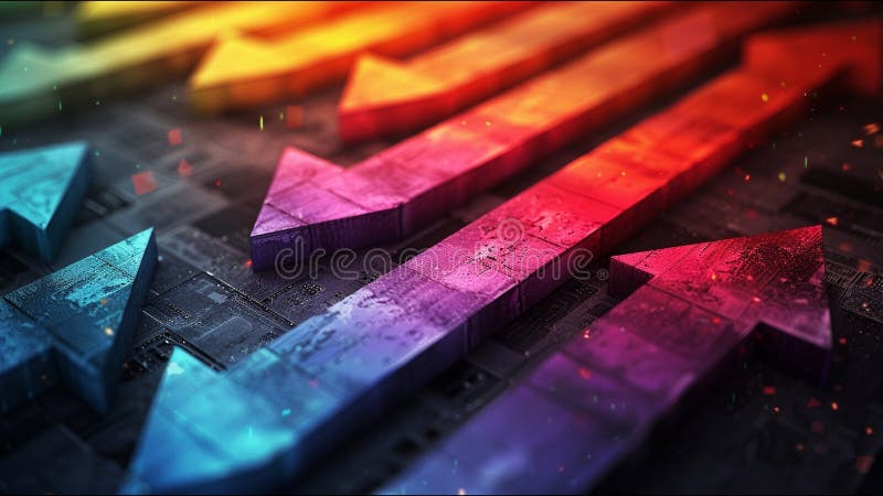 Arrows Texture Pattern Background Striking Bold Stone Palette Stock ...