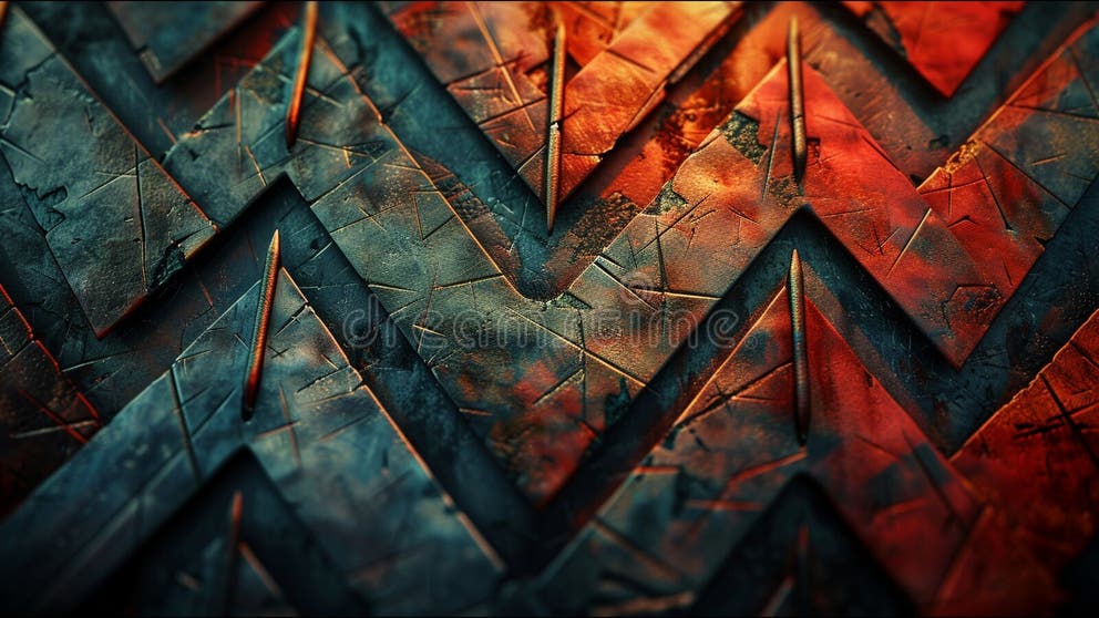 Arrows Texture Pattern Background Striking Bold Stone Palette Stock ...