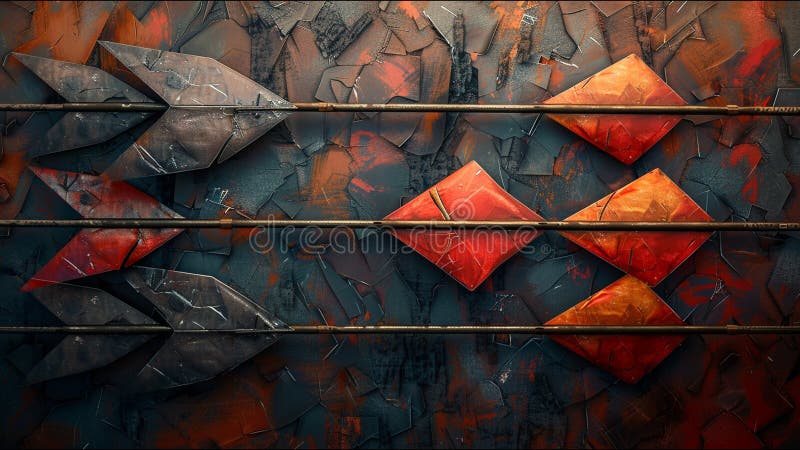 Arrows Texture Pattern Background Striking Bold Stone Palette Stock ...