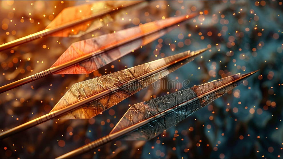 Arrows Texture Pattern Background Striking Bold Stone Palette Stock ...