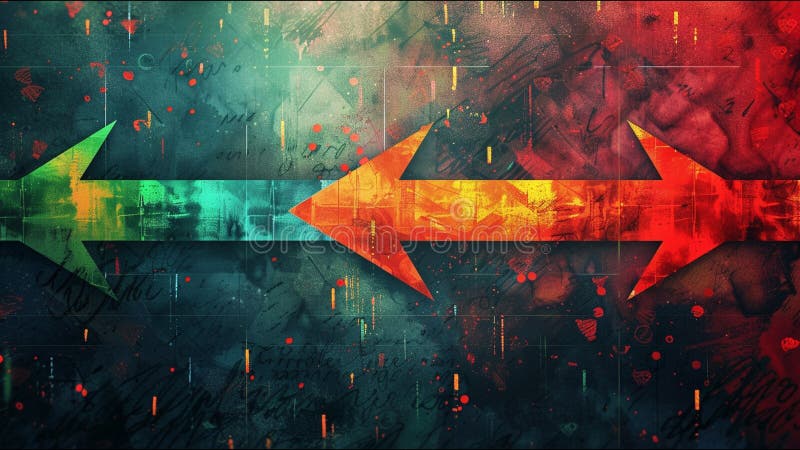 Arrows Texture Pattern Background Striking Bold Stone Palette Stock ...