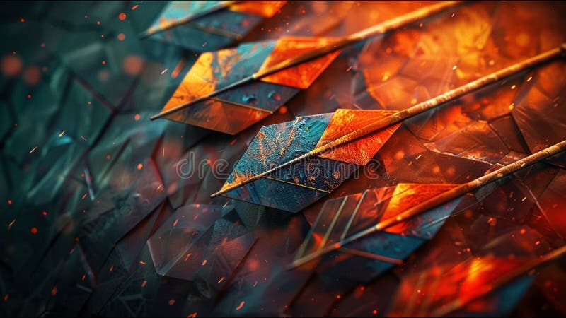 Arrows Texture Pattern Background Striking Bold Stone Palette Stock ...