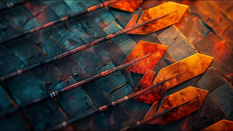 Arrows Texture Pattern Background Striking Bold Stone Palette Stock ...