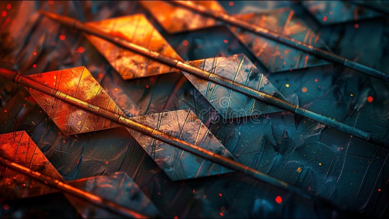 Arrows Texture Pattern Background Striking Bold Stone Palette Stock ...