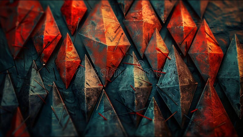 Arrows Texture Pattern Background Striking Bold Stone Palette Stock ...