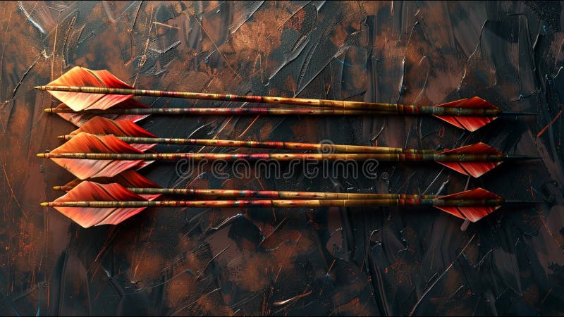 Arrows Texture Pattern Background Striking Bold Stone Palette Stock ...