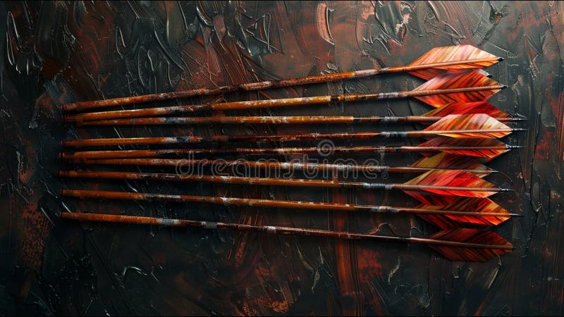 Arrows Texture Pattern Background Striking Bold Stone Palette Stock ...