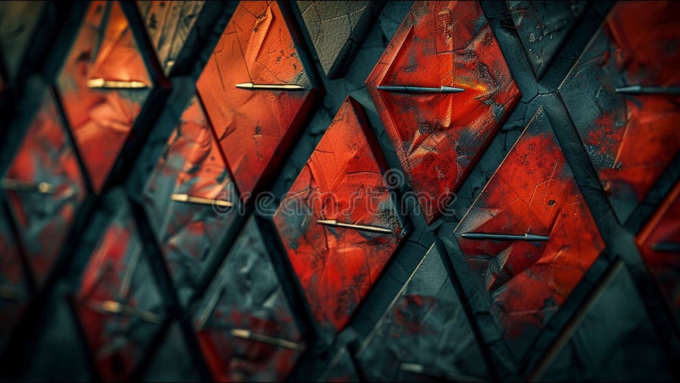 Arrows Texture Pattern Background Striking Bold Stone Palette Stock ...