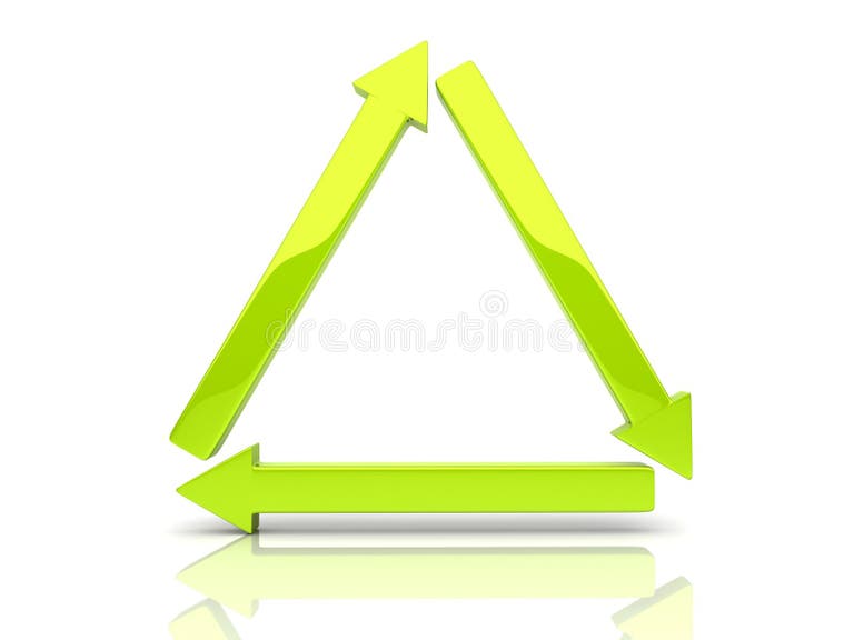 Three Arrows Triangle Stock Illustrations – 569 Three Arrows Triangle ...