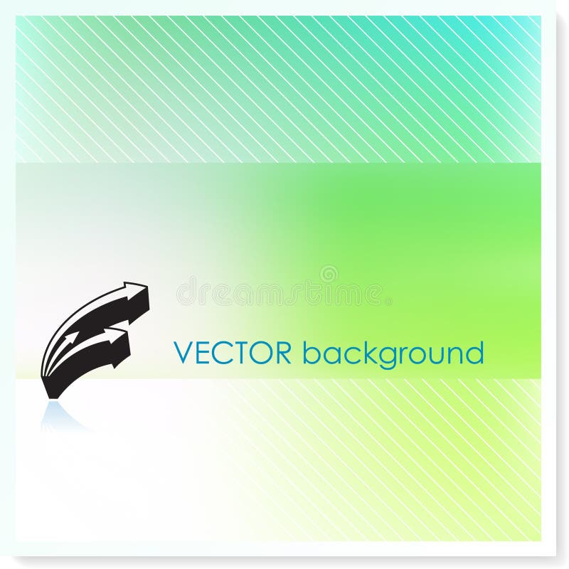 Arrows on Vector Background Stock Illustration - Illustration of simple ...