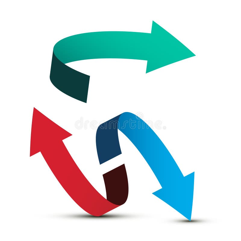 Arrows. Vector Double Arrow Stock Vector - Illustration of design ...