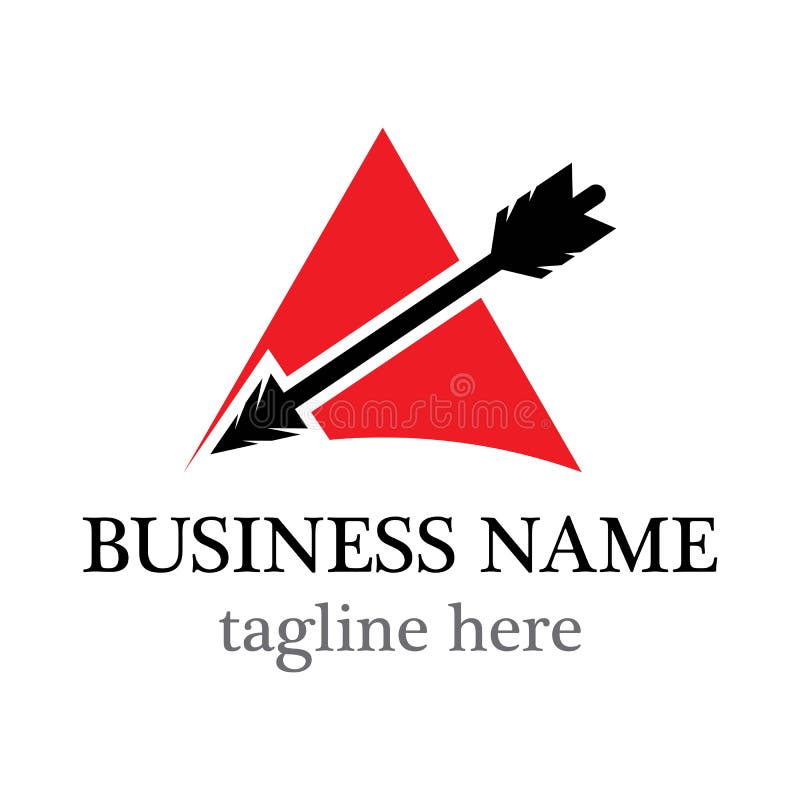 Arrows Vector Logo Template Stock Vector - Illustration of ...