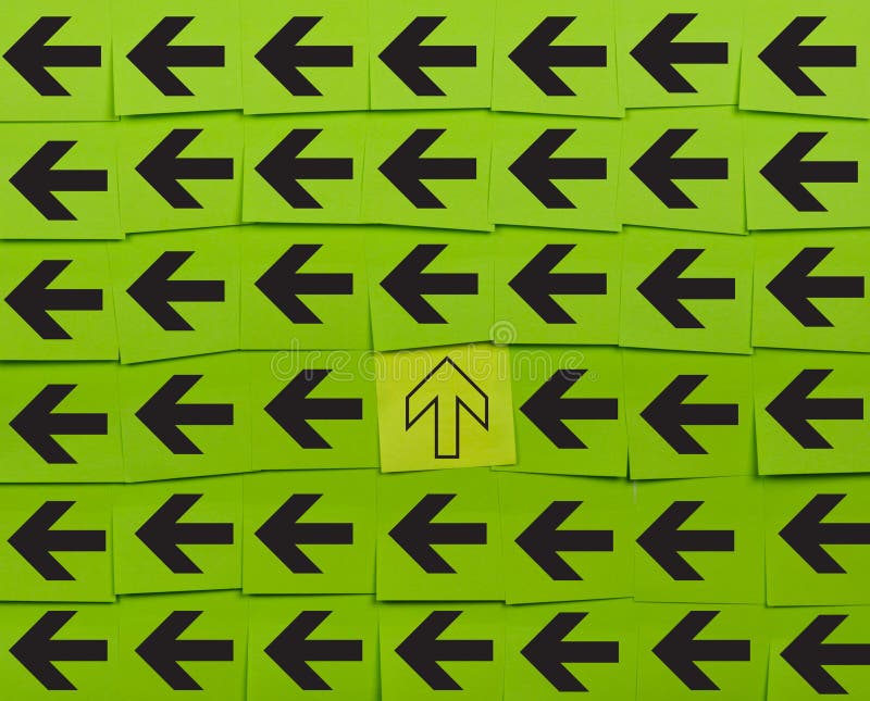 Arrows. Vertical and Horizontal Concept Stock Illustration ...