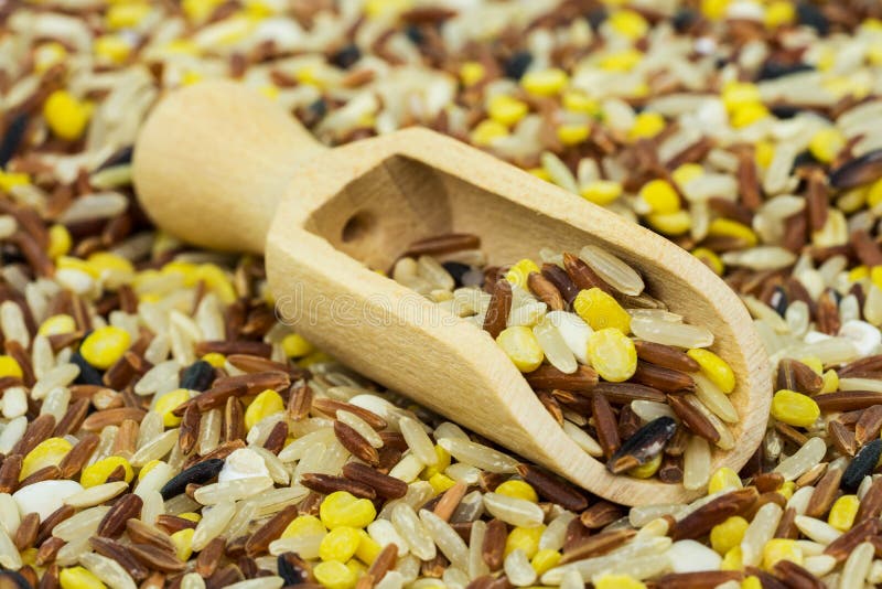 Arroz de Multigrain foto de stock. Imagem de horizontal - 62163074