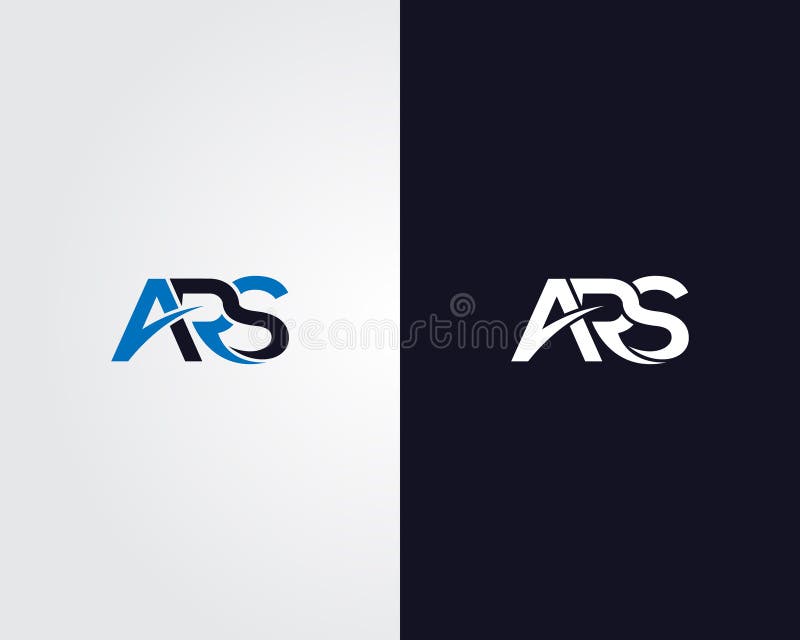 ARS Alphabet Letters Initials Monogram Logo Stock Vector - Illustration ...