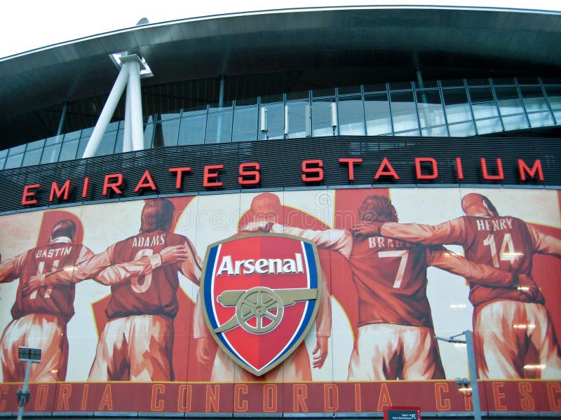 Arsenal Football Legends, Stadium of Light Editorial Photography ...