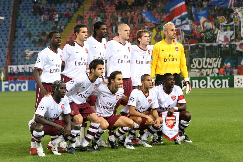 Arsenal Legends editorial stock photo. Image of tony - 14025153