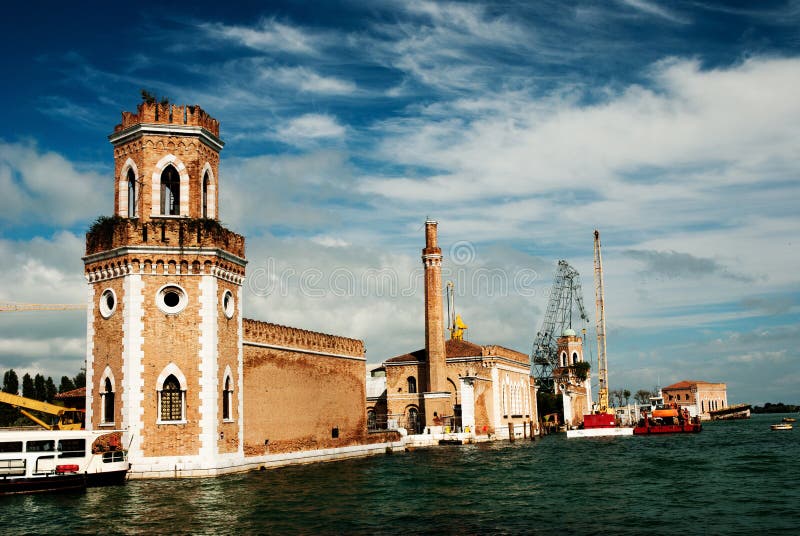 The Arsenale, Venice stock photo. Image of architecture - 16657314