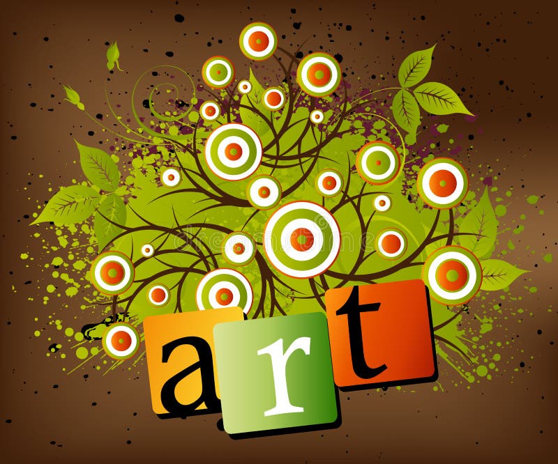 ART stock vector. Illustration of abstract, information - 34669475