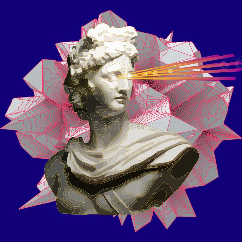 Abstract Illustrations of Classical Art Stock Illustration ...