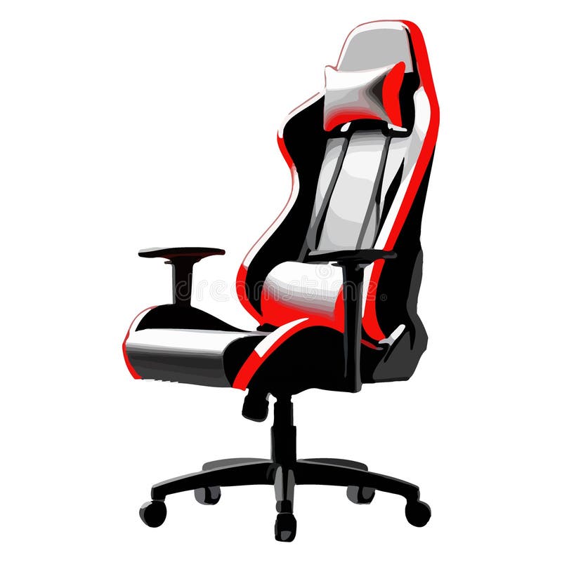 Illustration Vector Image Icon Logo Symbol Animation 3d Gaming Chair ...
