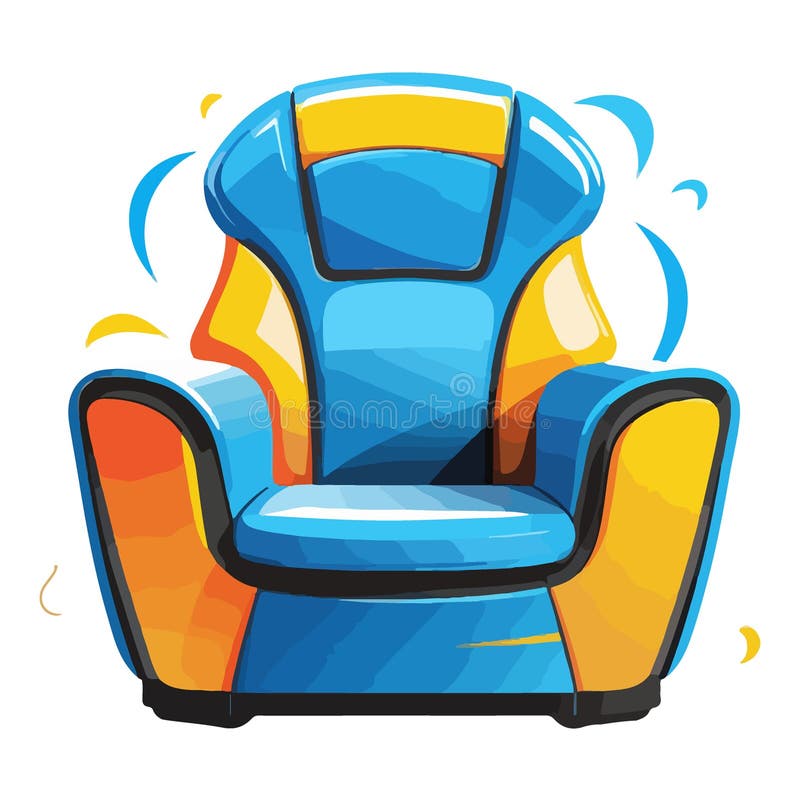 Illustration Vector Image Icon Logo Symbol Animation 3d Gaming Chair ...