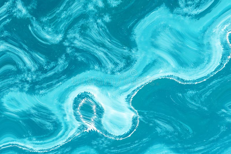 Art Abstract Blue Sea Background Stock Image - Image of clear ...