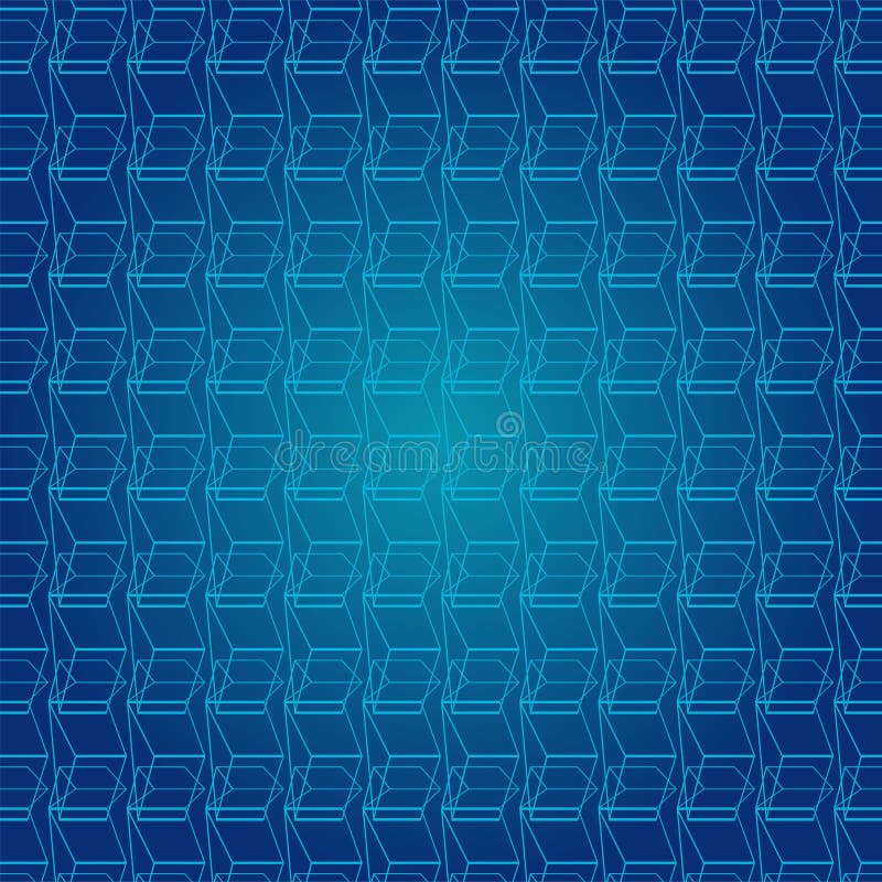Art Abstract Blue Color Geometric Pattern, Triangle Shape Repeating ...