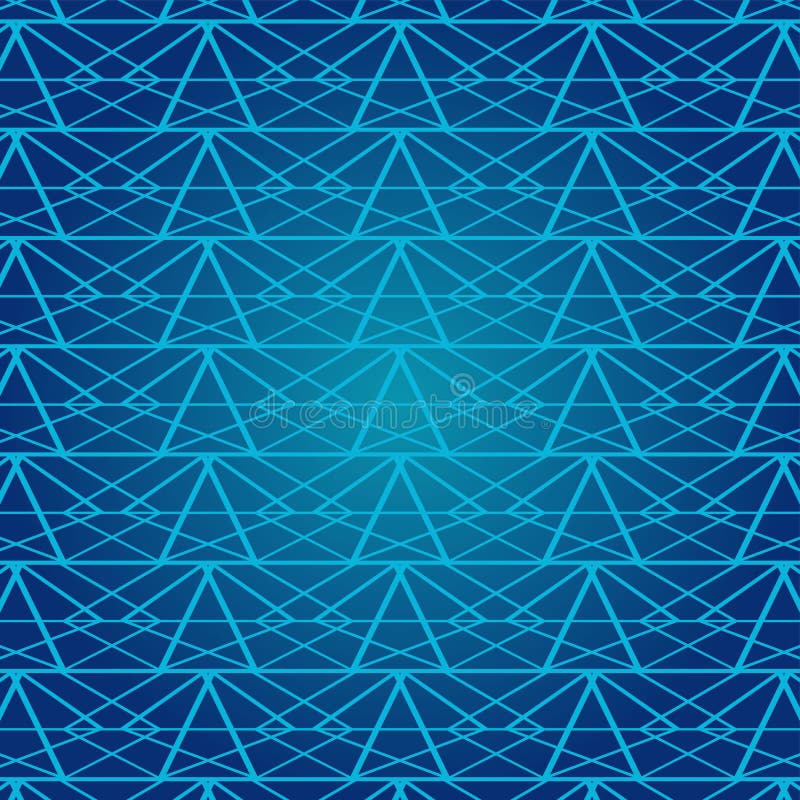 Art Abstract Blue Color Geometric Pattern, Triangle Shape Repeating ...