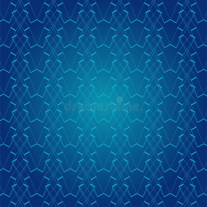 Art Abstract Blue Color Geometric Pattern, Triangle Shape Repeating ...