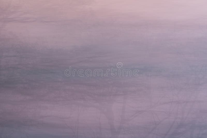 Art Abstract Blurred Tree Faded Behind Pink and Blue Background Stock ...