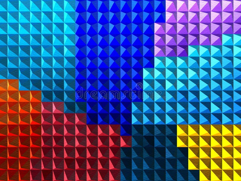 Abstract Color Pattern Background Stock Illustration - Illustration of ...