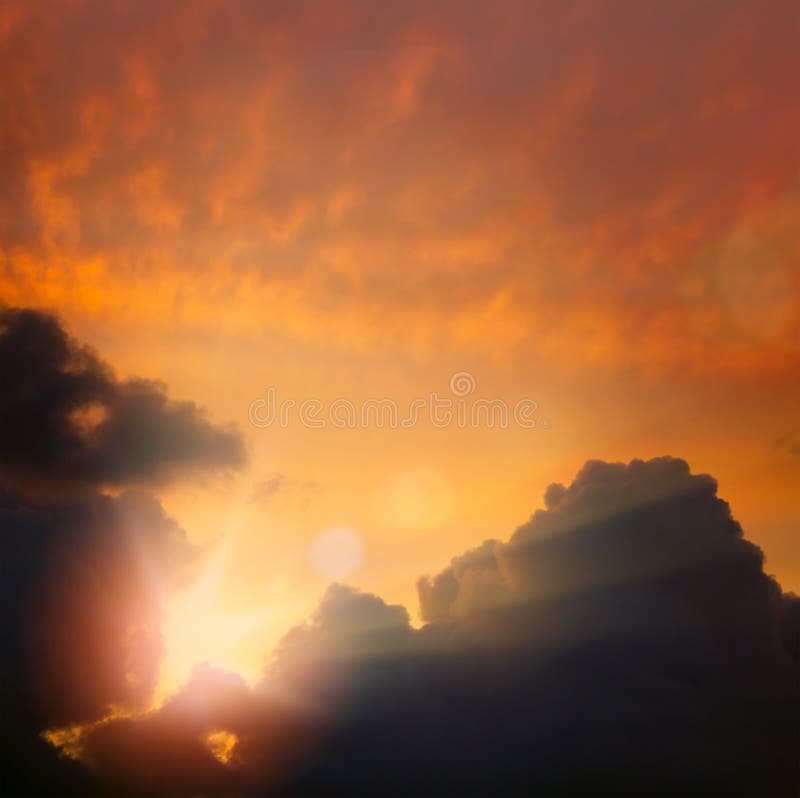 Dramatic sky background stock photo. Image of grained - 20299694
