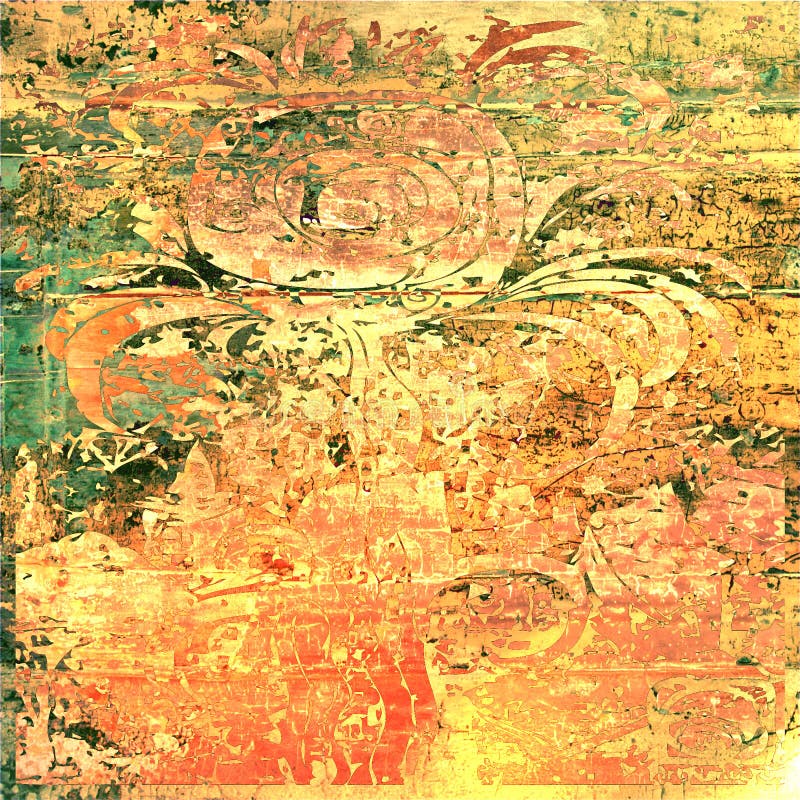 Art Abstract Grunge Graphic Background Stock Illustration ...