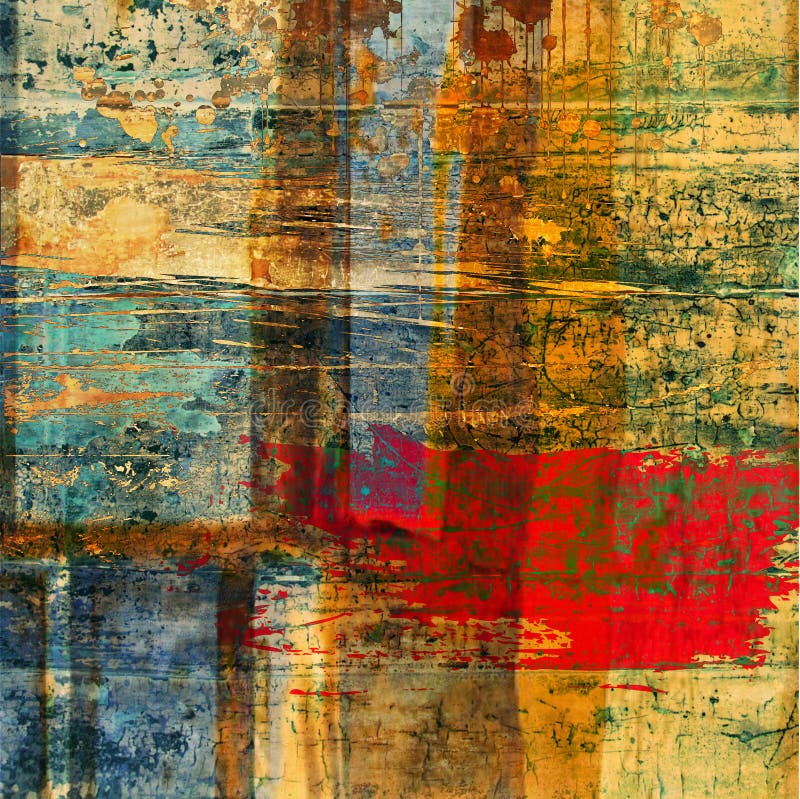 Abstract Grunge Isolated Flourish Stock Vector - Illustration of leaf ...