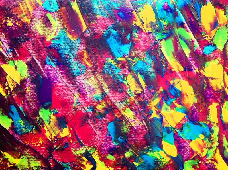 Art Abstract Paint with Acrylic Colors Stock Illustration ...