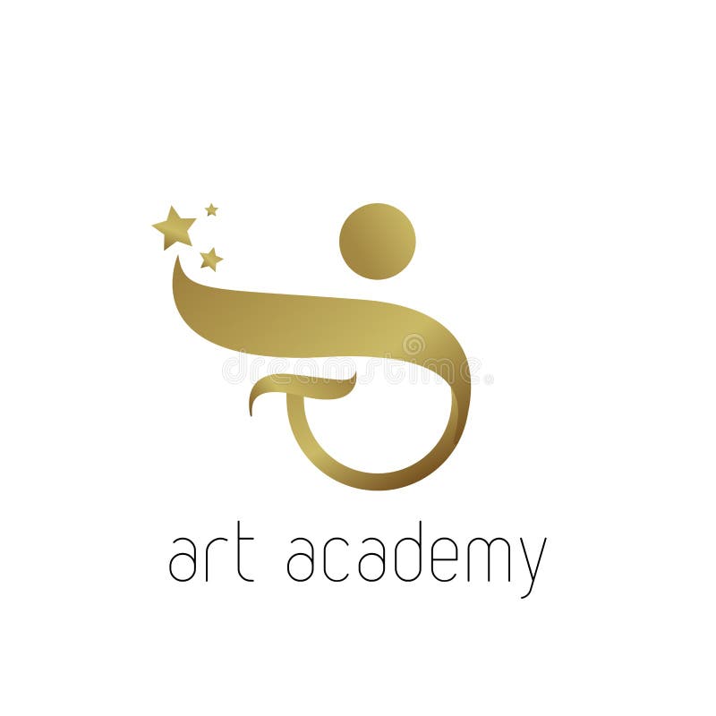 Art Academy Logo Brand, Symbol, Design, Graphic, Minimalist.logo Stock ...