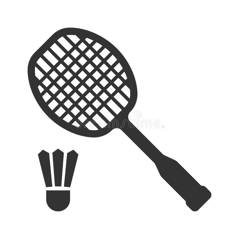 Badminton icon stock vector. Illustration of beautiful - 335395618