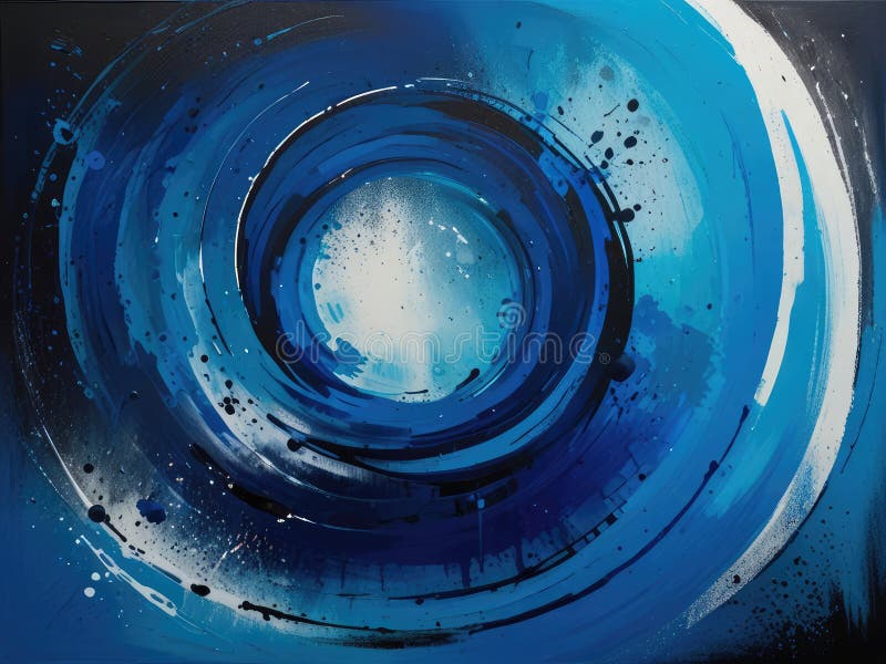 Art Background. Blue Abstract Texture Stock Image - Image of rough ...