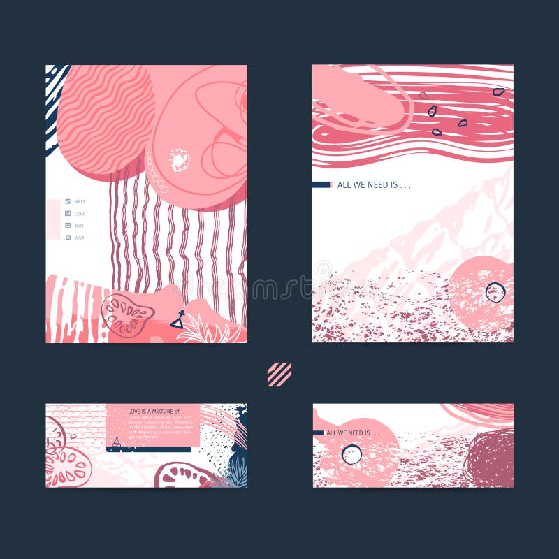 Art banners set stock vector. Illustration of feelings - 88508463
