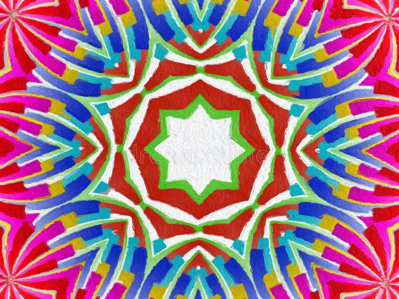 Beautiful Color Pattern Background Stock Illustration - Illustration of ...