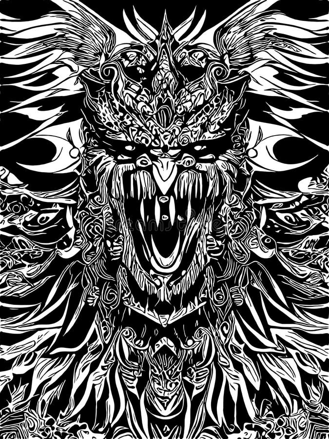 Garuda Monster Stock Illustrations – 34 Garuda Monster Stock ...