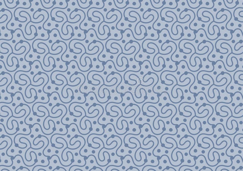 Art Blue Abstract Line Random Pattern Background Stock Illustration ...