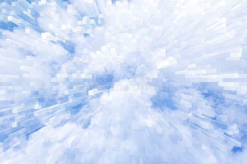 Blue Color Block Abstract Pattern Illustration Background Stock ...