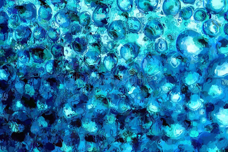 Blue Color Pattern Background Stock Illustration - Illustration of ...