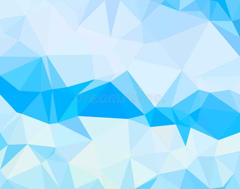Blue Color of Polygon Background Stock Illustration - Illustration of ...