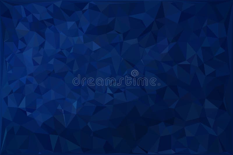 Art Blue Polygon Abstract Pattern Background Stock Illustration ...