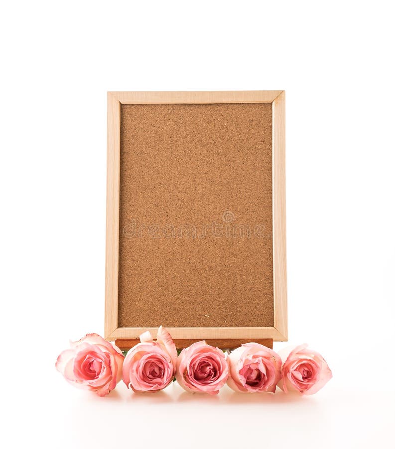 Art board with rose stock image. Image of natural, frame - 85616497